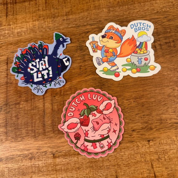 Dutch Bros | Other | Dutch Bros Sticker Bundle | Poshmark